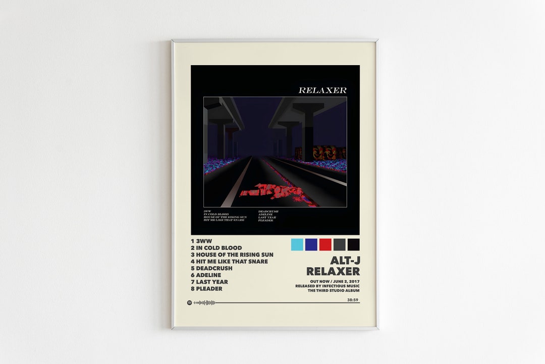 ALT-J Posters / Relaxer Poster / Album Cover / Poster Print Wall Art ...