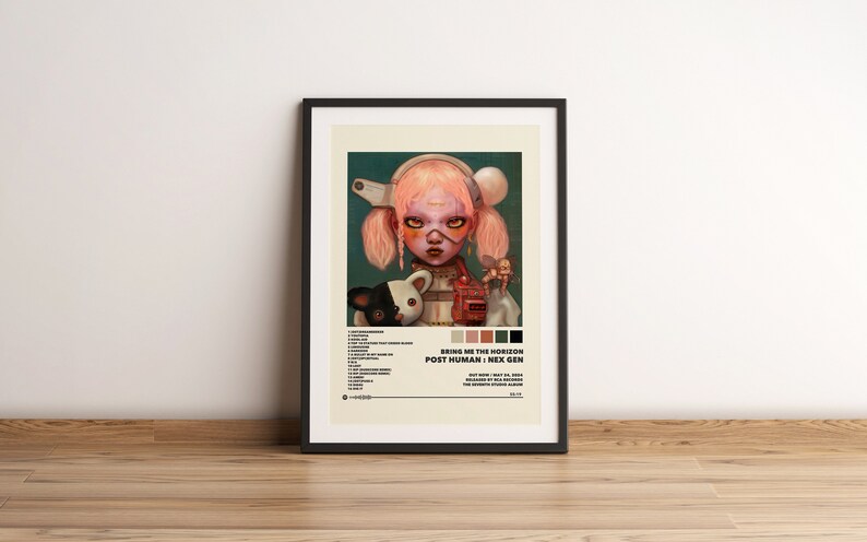 Bring Me the Horizon Posters / Post Human: Nex Gen Poster, Tracklist ...