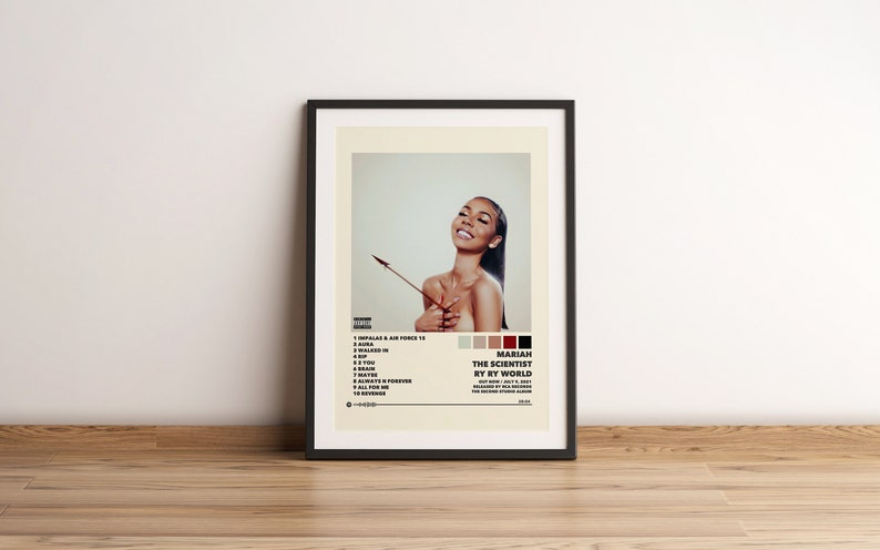 Mariah the Scientist Posters, RY RY WORLD Poster, Album Cover Poster ...