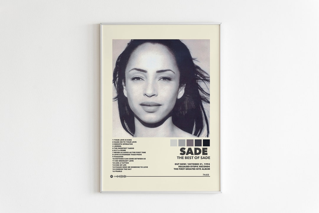Sade Posters / the Best of Sade Poster / Album Poster Poster/ Album ...
