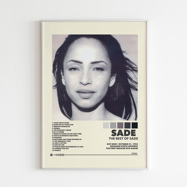 Sade Album Cover Print - Etsy