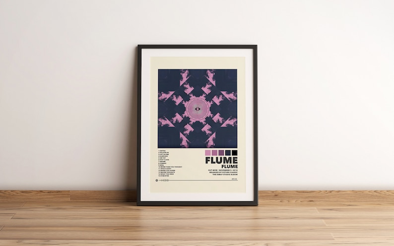 Flume Posters / Flume Poster / Album Cover Poster / Poster Print Wall ...