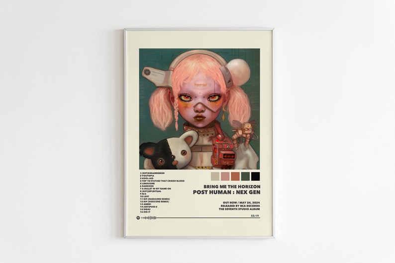 Bring Me the Horizon Posters / Post Human: Nex Gen Poster, Tracklist ...
