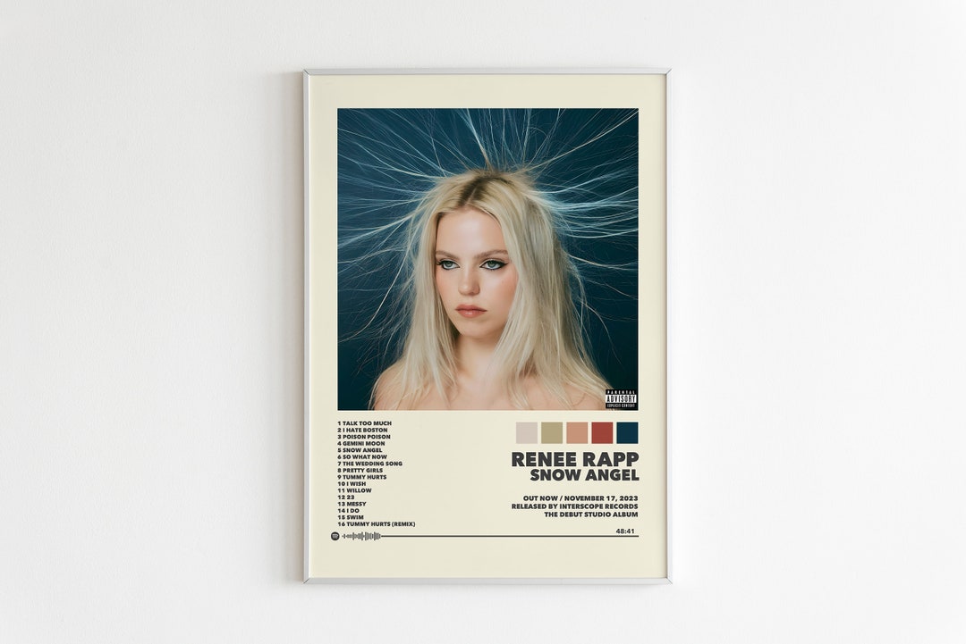 Reneé Rapp Posters / Snow Angel Poster / Album Cover Poster, Poster ...