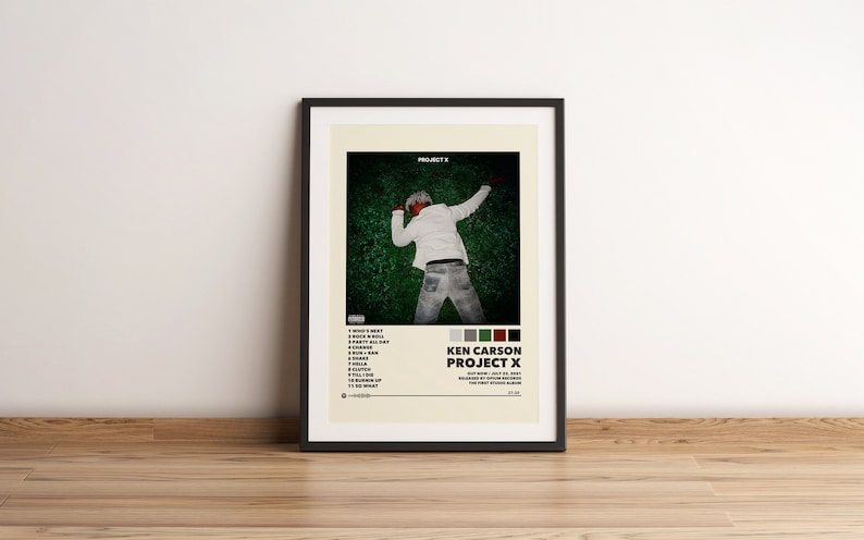 Ken Carson Posters, Project X Poster, Ken Carson, Album Cover Poster ...