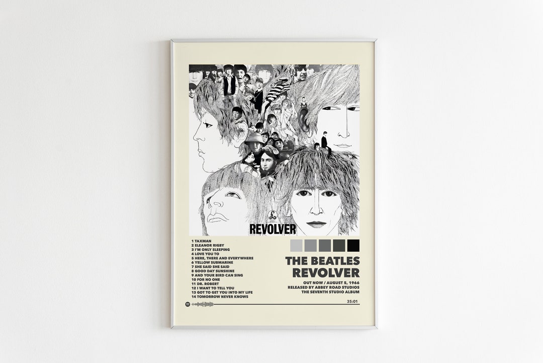 The Beatles Posters / Revolver Poster / the Beatles, Revolver, Album ...
