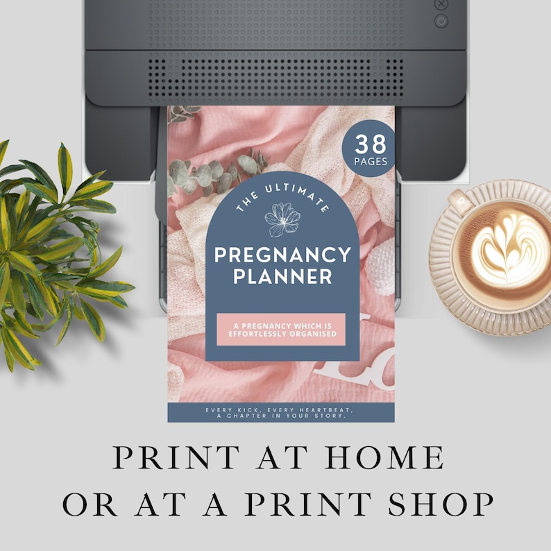 Pregnancy Planner | Birth Plan & Baby Preparation | Pregnancy Organizer ...
