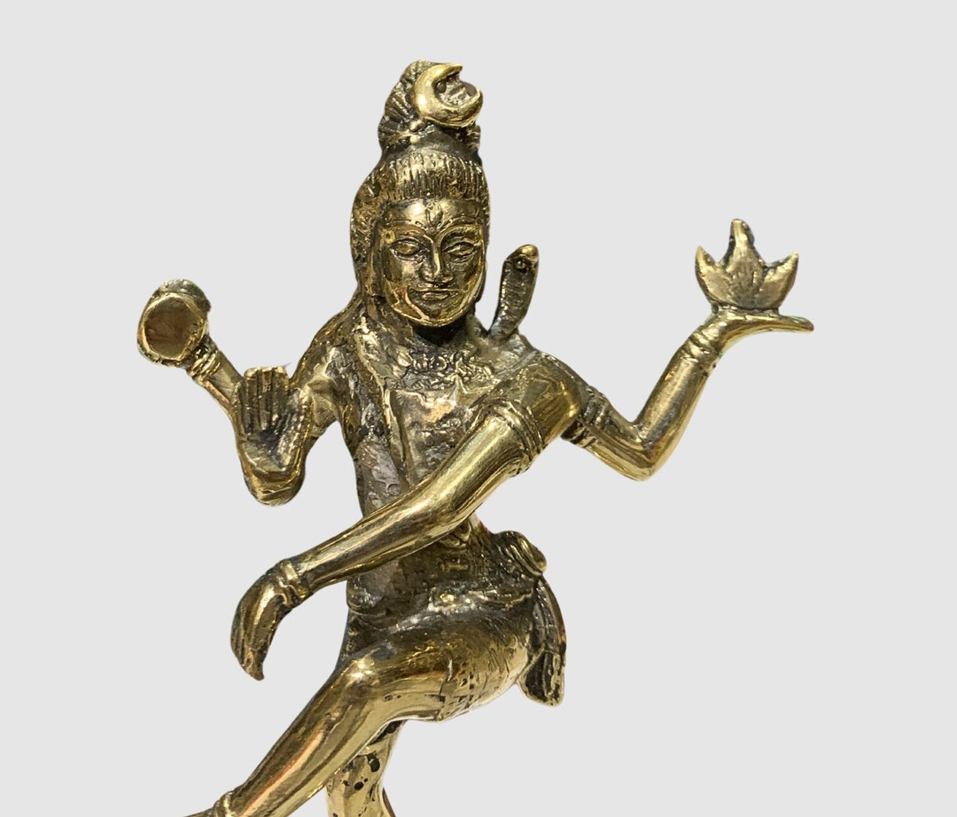 Lord Shiva Statue, Shiva Dancing, Bronze Statue, Lord Figurine, Hindu ...