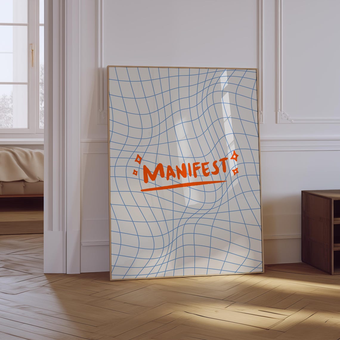 Manifest Art Print | Manifesting Posters | Inspirational Quote Poster ...