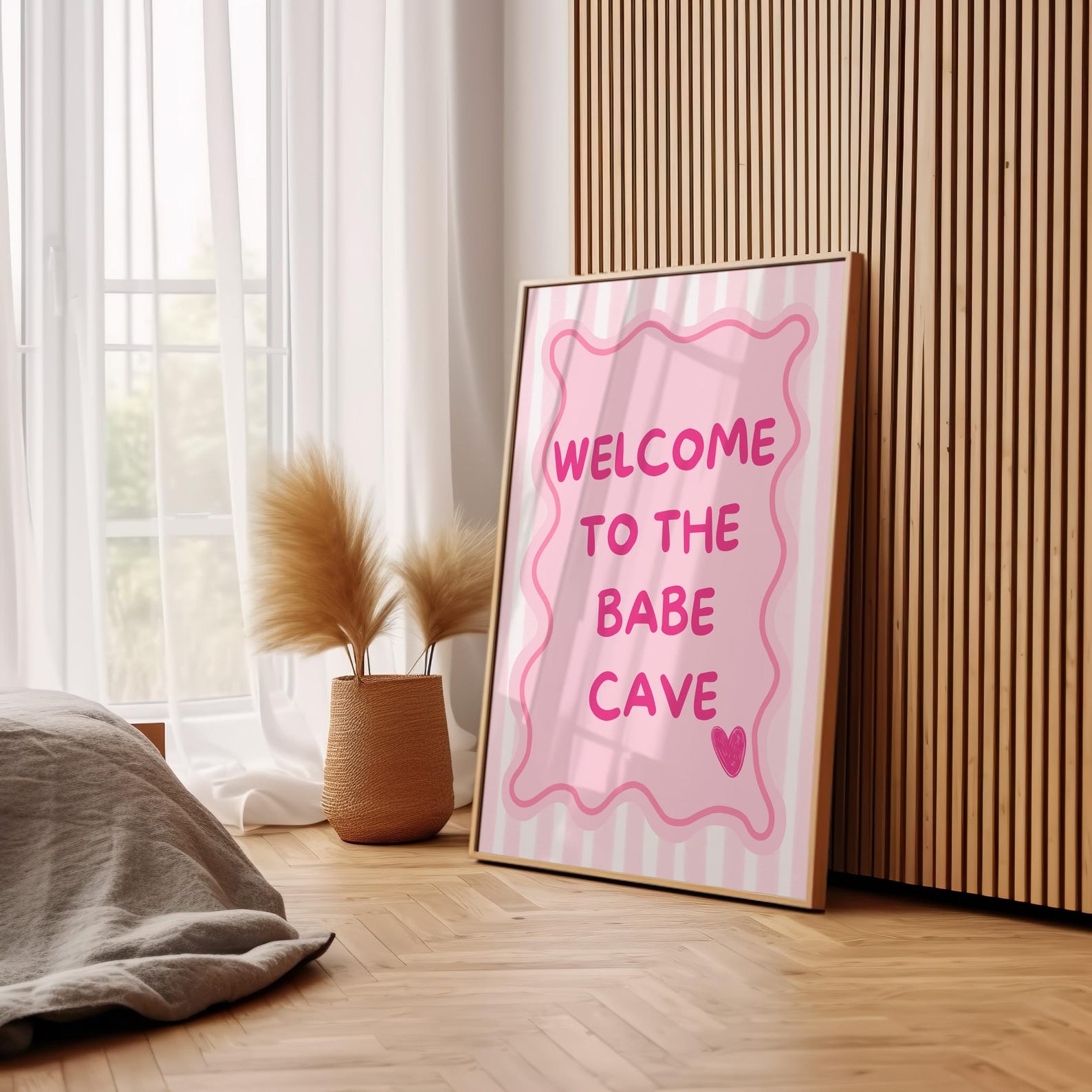 Welcome to the Babe Cave Print | Aesthetic Preppy Poster | Girly Preppy Dorm Art Print | Babe ...