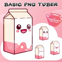 Basic Pngtuber Potato, 4 Transparent Pngs, Animated Kawaii Yellow ...