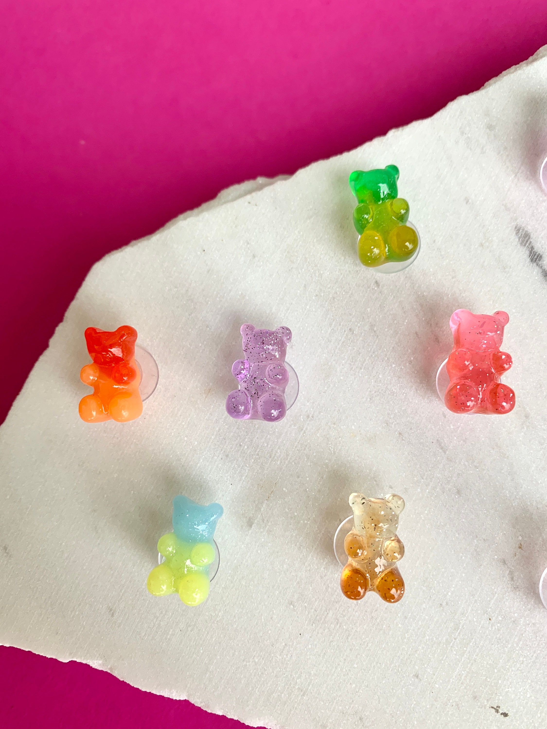 Gummy Bear Pastel Jibbitz Cute Shoe Charm Gift for Friend Cute Shoe ...