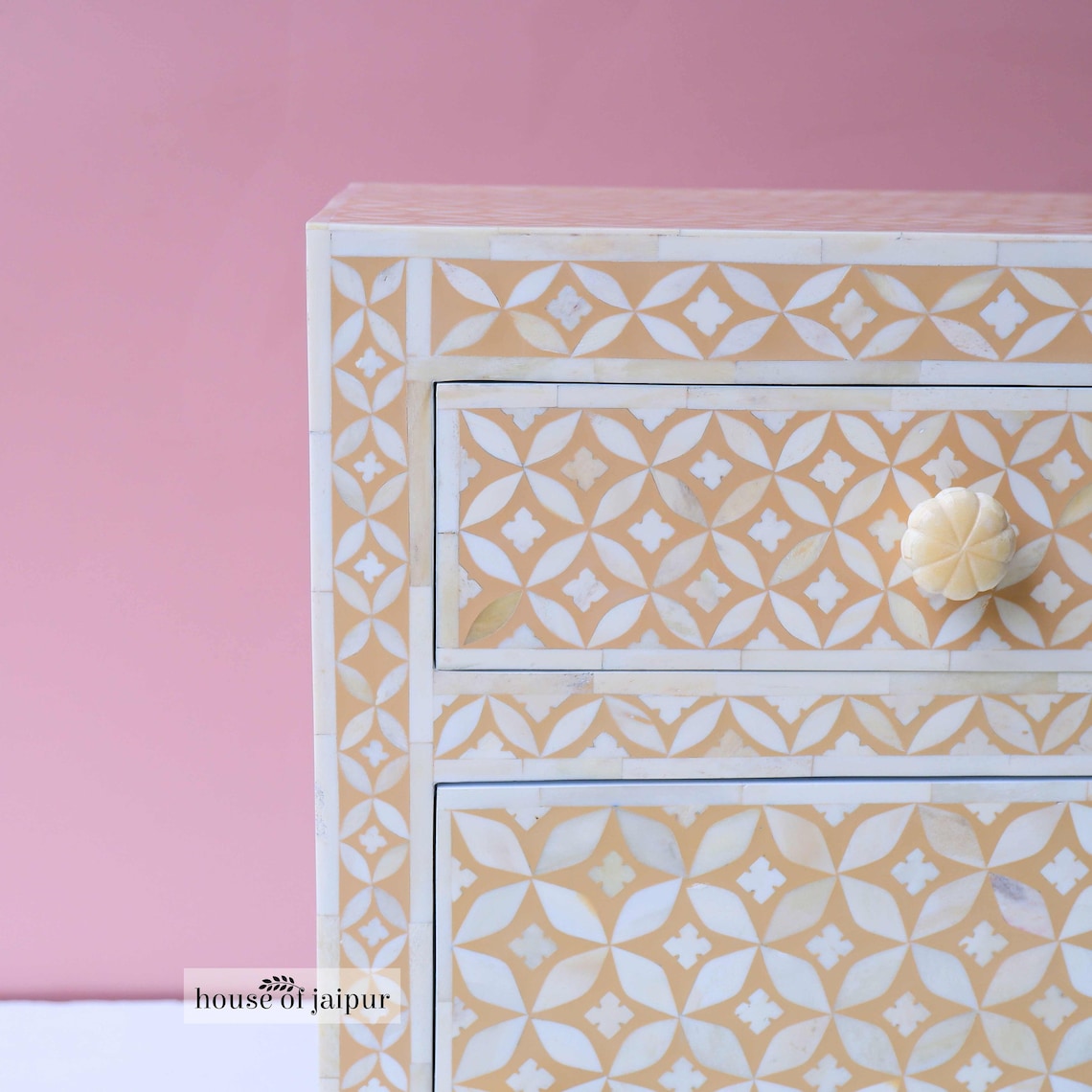 Bone Inlay Side Table, Bone Inlay End Table, Bone Inlay Bed Side Table ...