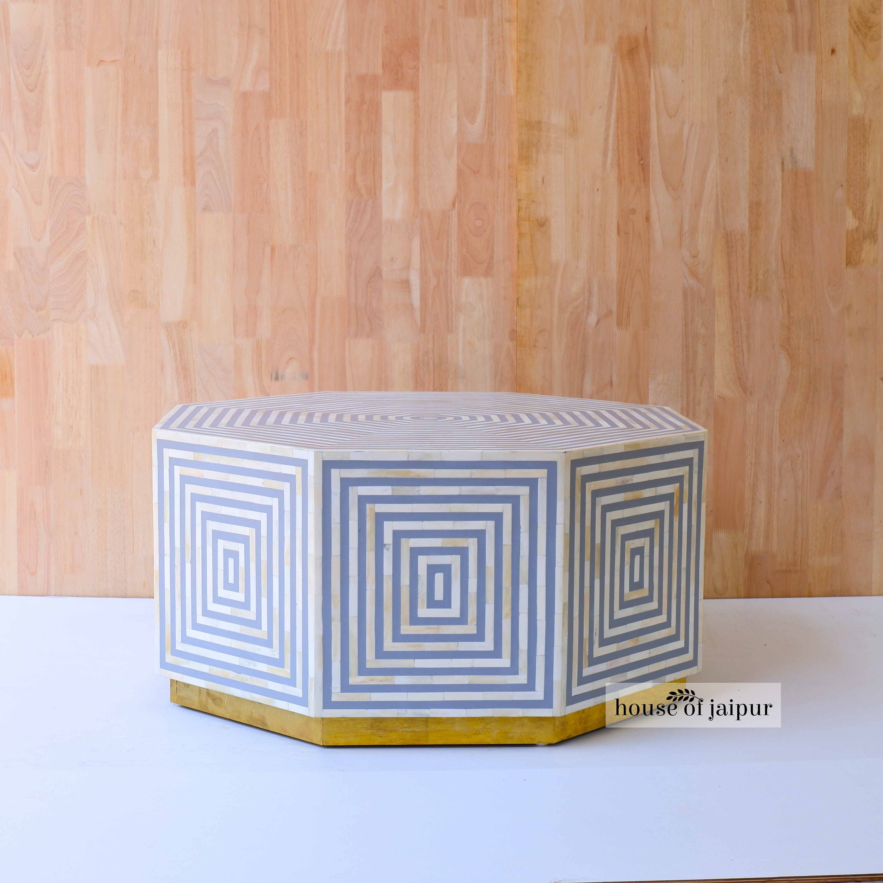 Octane Bone Inlay Coffee Table, Bone Inlay Coffee Table, Coffee Table, - Etsy