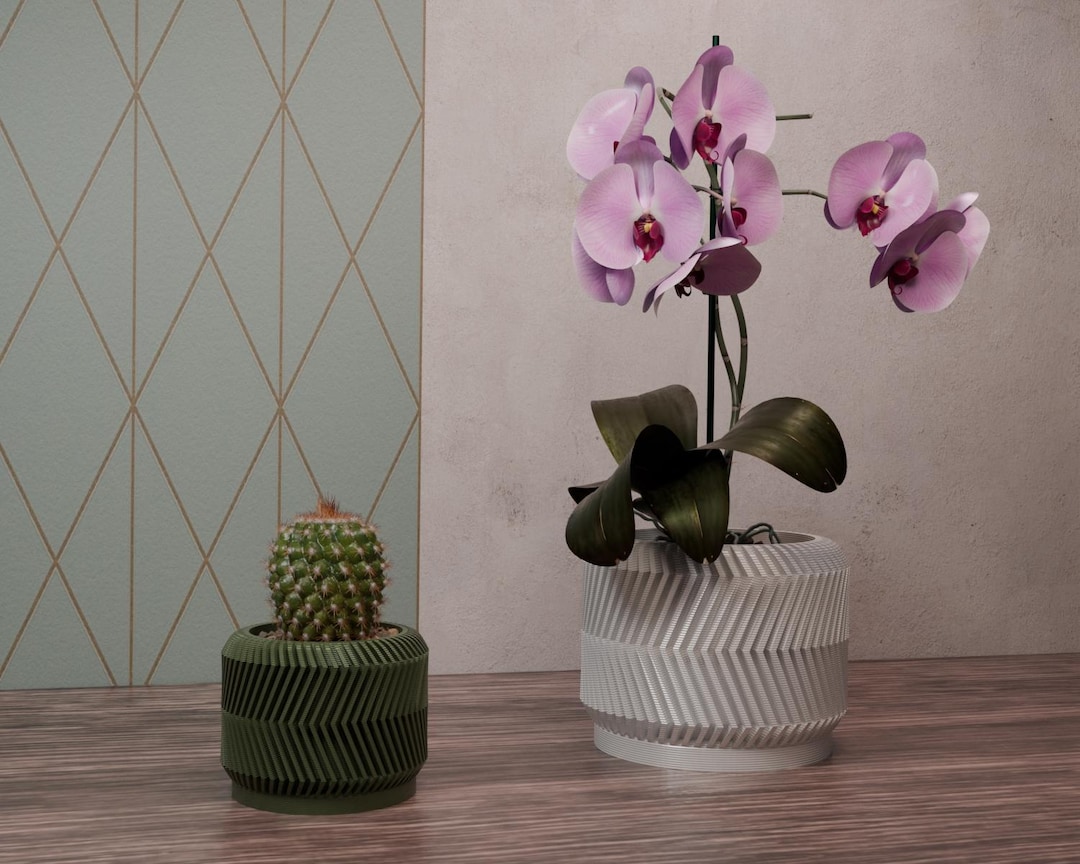ZIGZAG - Indoor Flowerpot | Planter | Refined Geometric Pattern ...