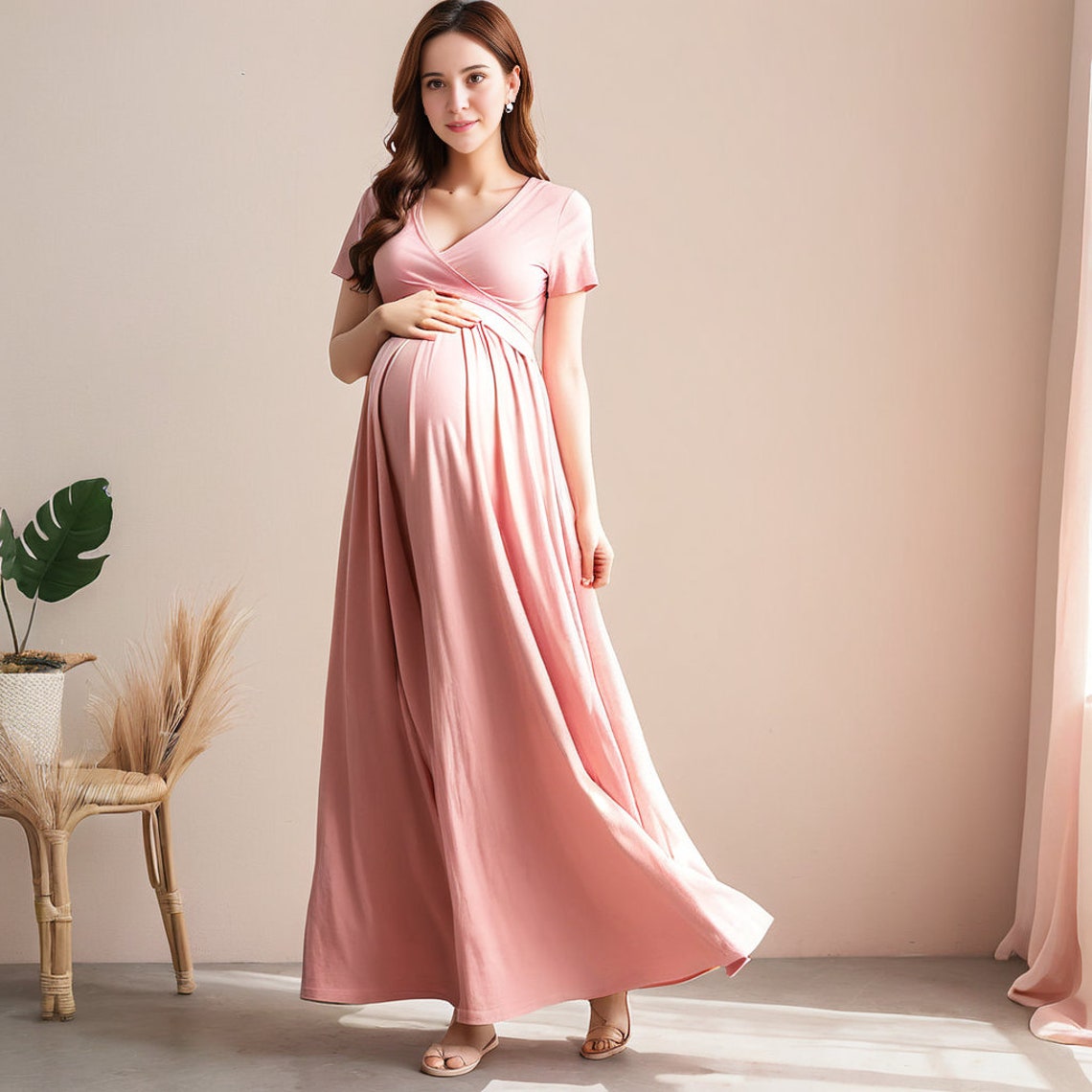 Maternity Dress Pattern|summer Maternity Dress| Dress for Pregnant ...