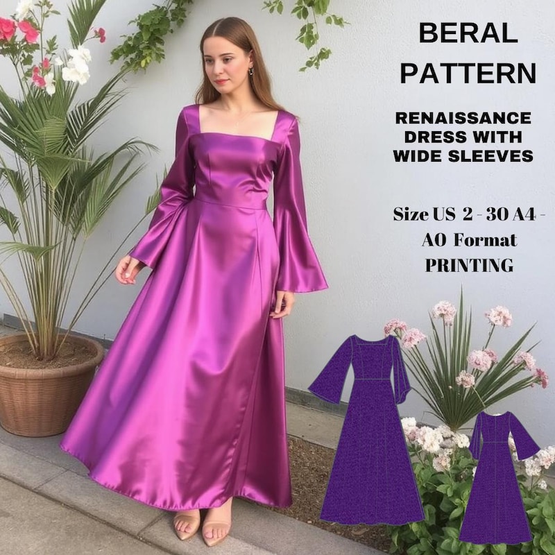 Fancy Dress Pattern - Etsy