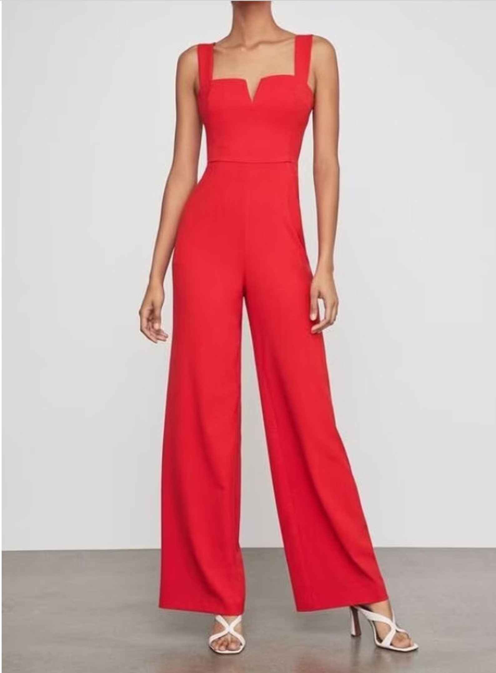 Red Paddy Collar Jumpsuit| Overalls Pattern|summer Jumpsuit|a0 A4 US ...