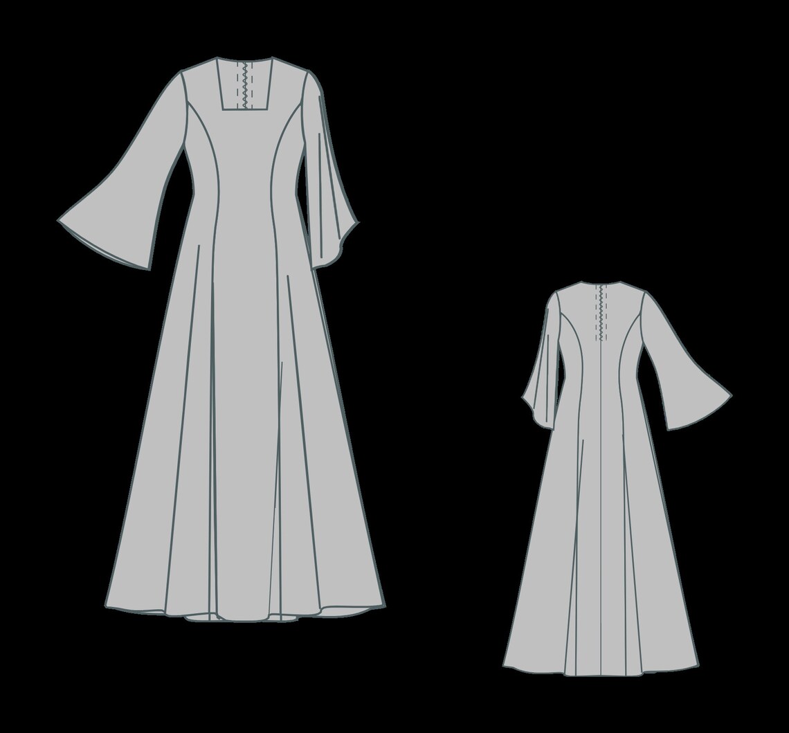 Old Style Henna Dress| Old Style Double Dress Pattern |renaissance ...