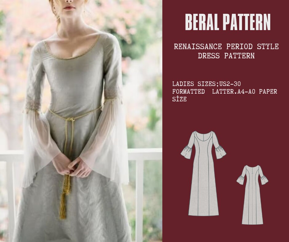 Medieval Costumedress Model of the 1400srenaissance,medieval ...