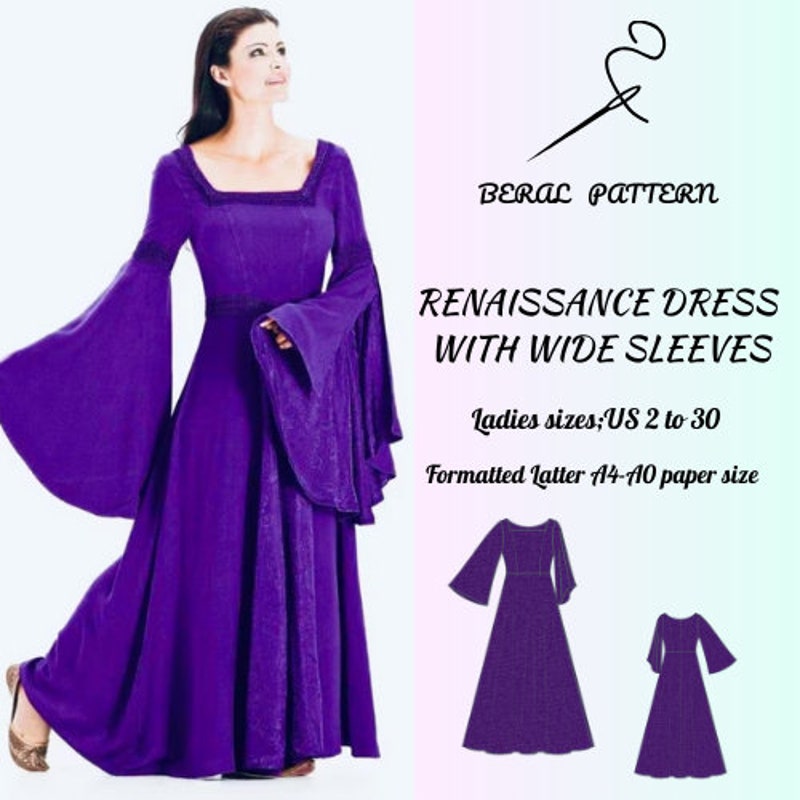 Medieval Dress Plus Size - Etsy