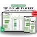 EDITABLE Tip Income Tracker Spreadsheet 2024 Tip Log Tip Shift Tracker ...