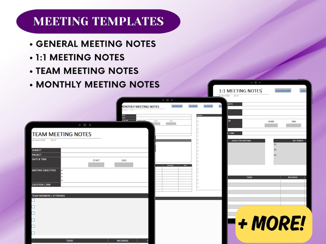Editable Onenote Planner 2024 2025 for Project Management, 2025 Onenote ...