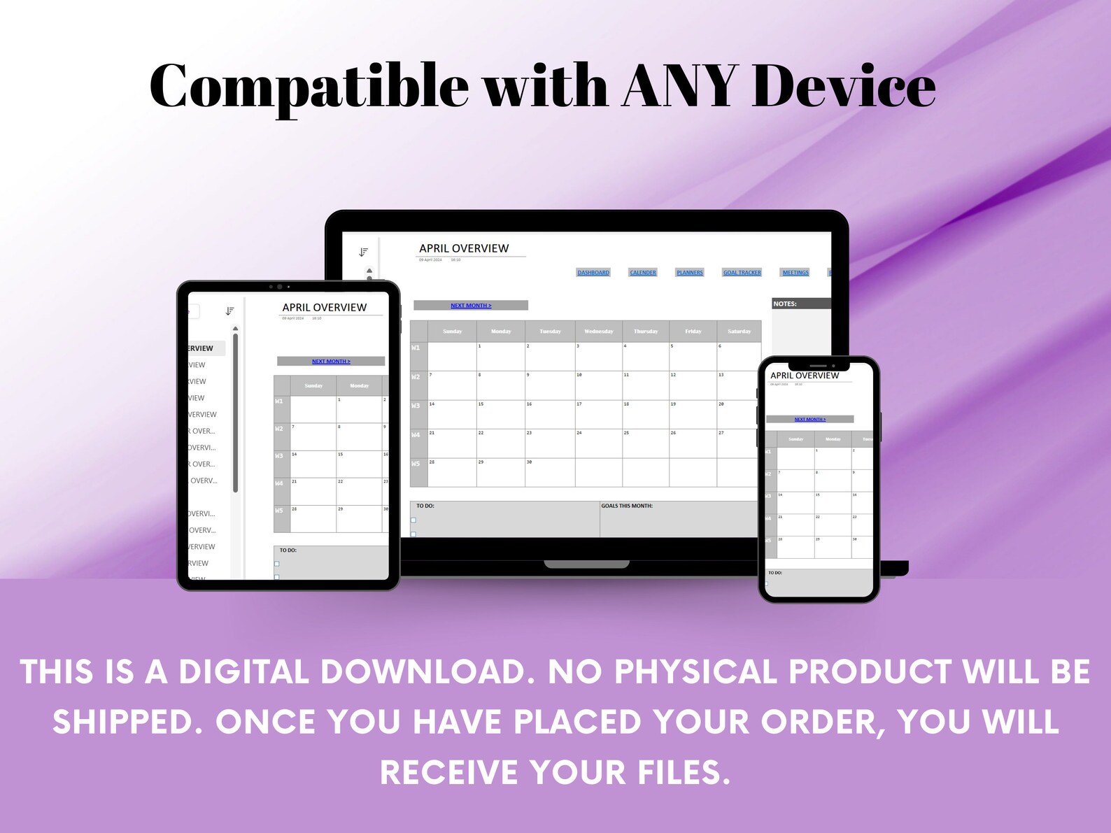 Editable Onenote Planner 2024 2025 for Project Management, 2025 Onenote ...