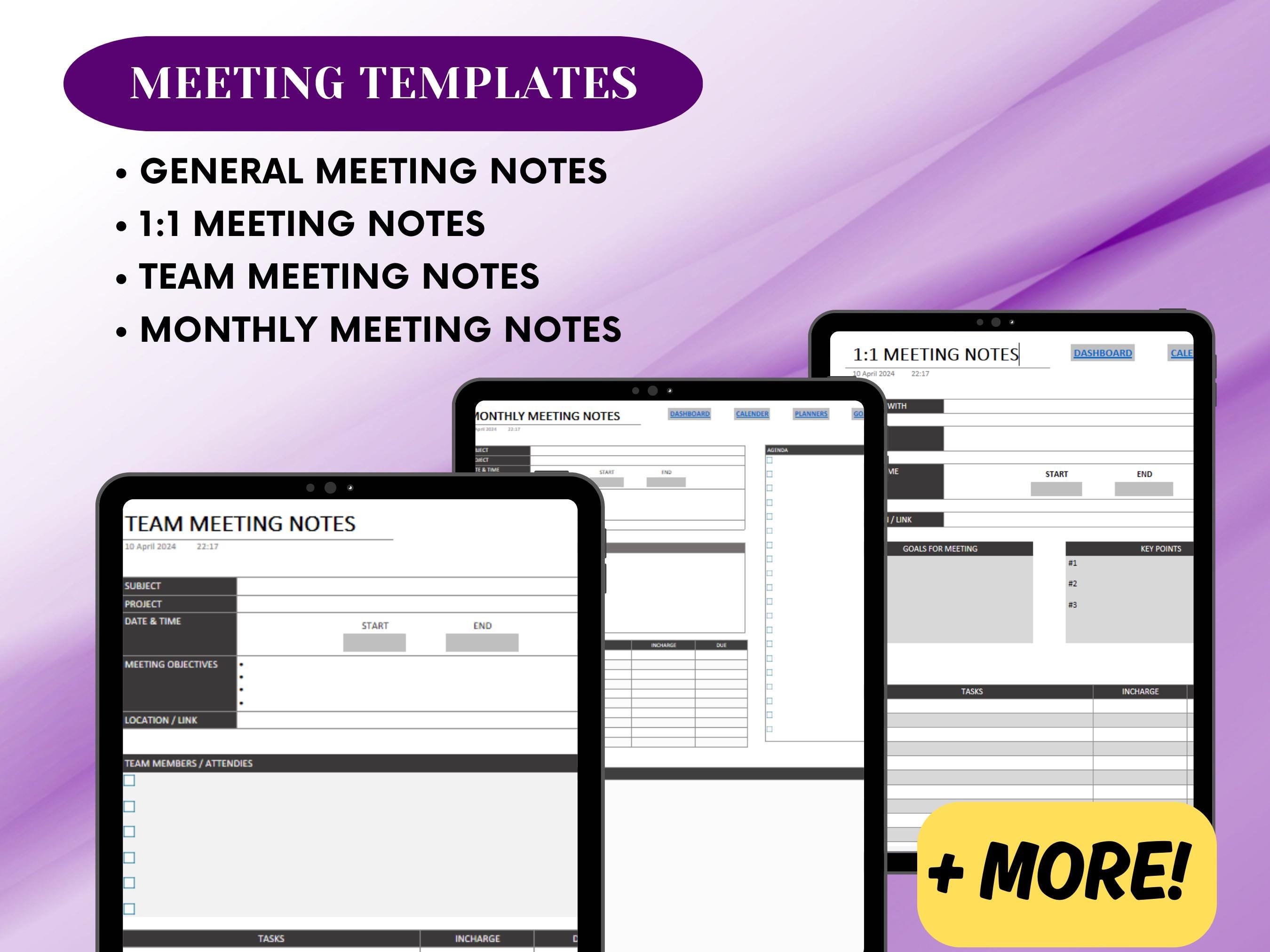 Editable Onenote Planner 2025 for Project Management Onenote Digital ...
