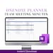 Onenote TEAM Meeting Template for Work Professionals, Meeting Notes ...