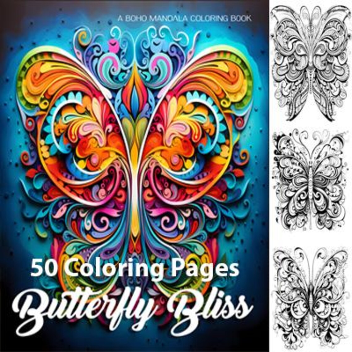 Animal and Nature Coloring Book Collection: 450+ Pages (digital ...