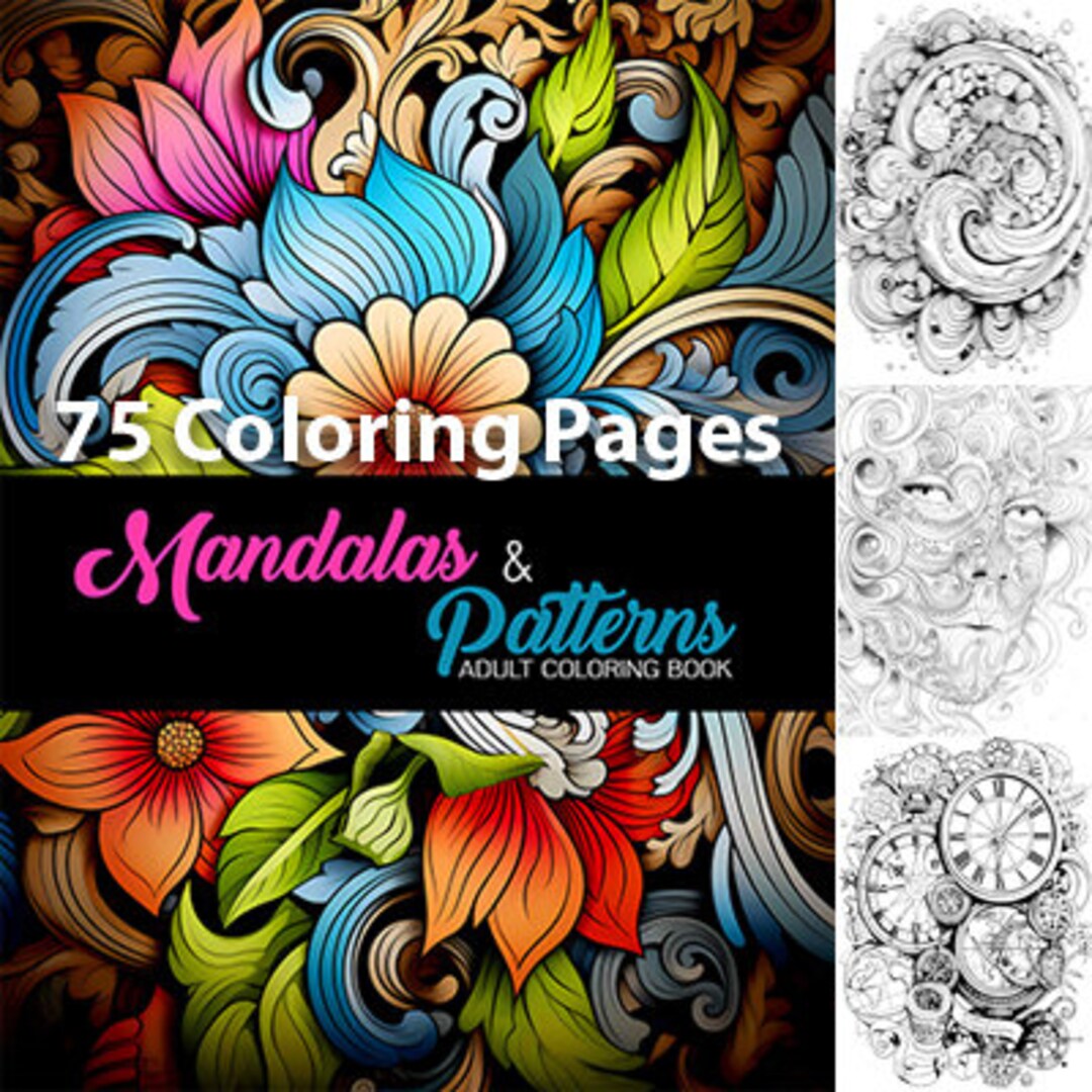 Mandalas & Patterns: Swirls, Shapes, Mandalas, Patterns, Circles ...