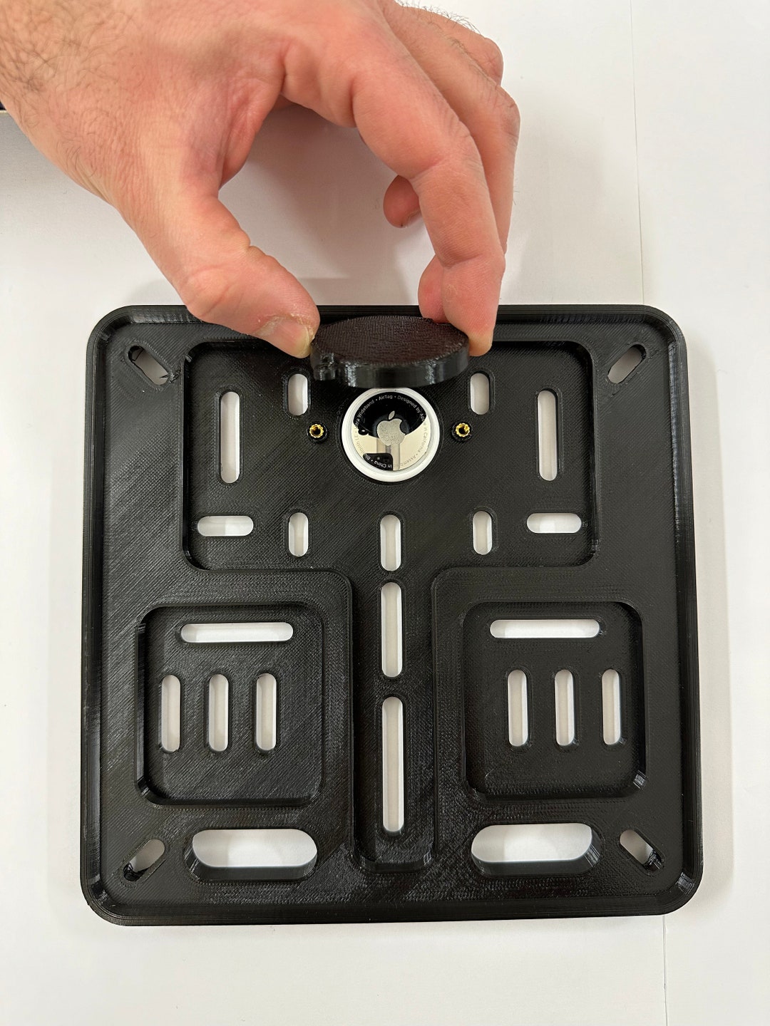 Airplate Universal License Plate Holder for AirTag Motorcycles - Etsy