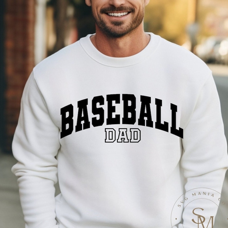 Baseball Dad Svg - Etsy