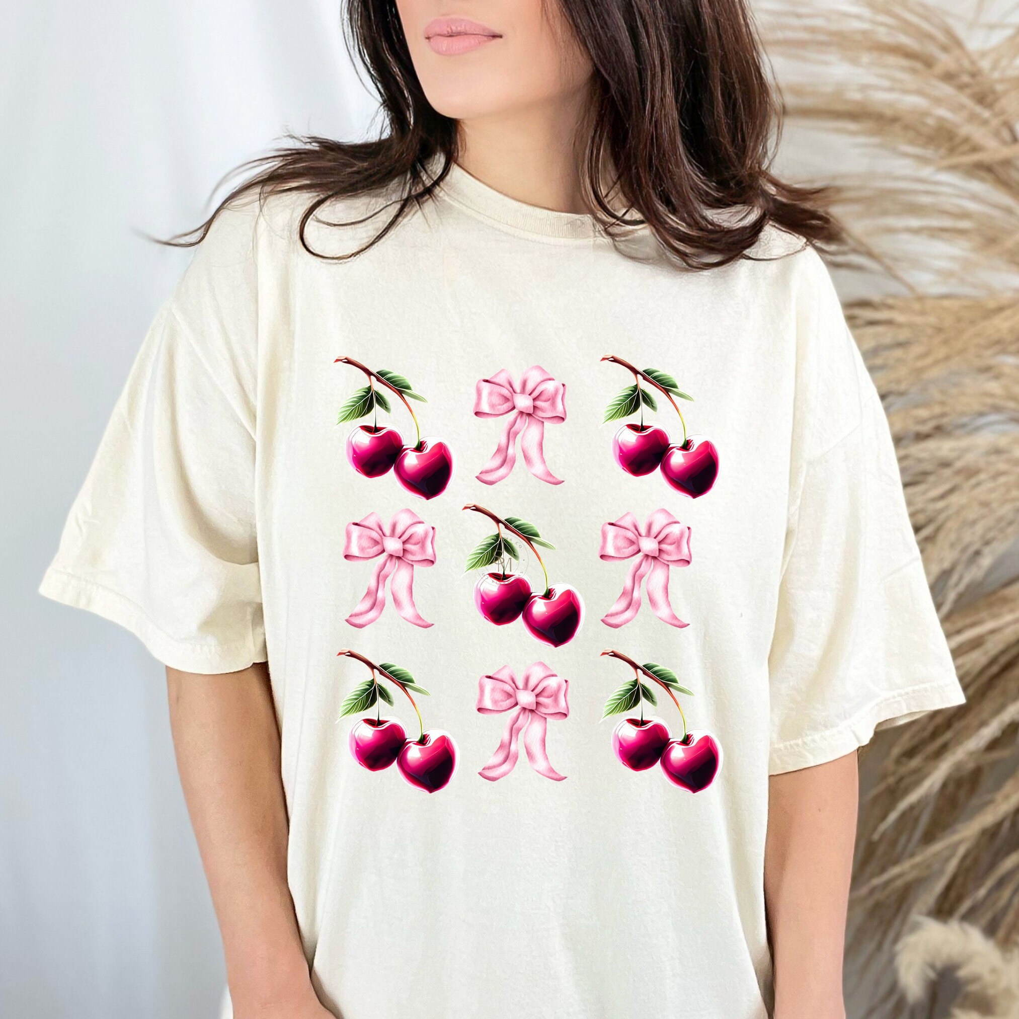 Cherry Bow Png, Bow Png, Aesthetic Png, Ribbon Trend, Valentine Png ...