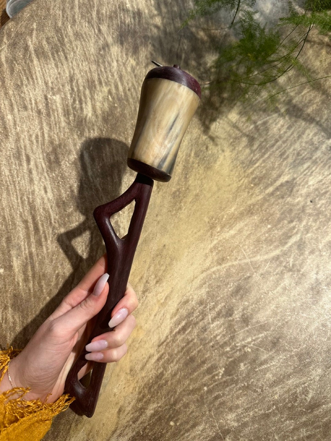 Shaker, Horn Shaker, Native American Rattle - Etsy