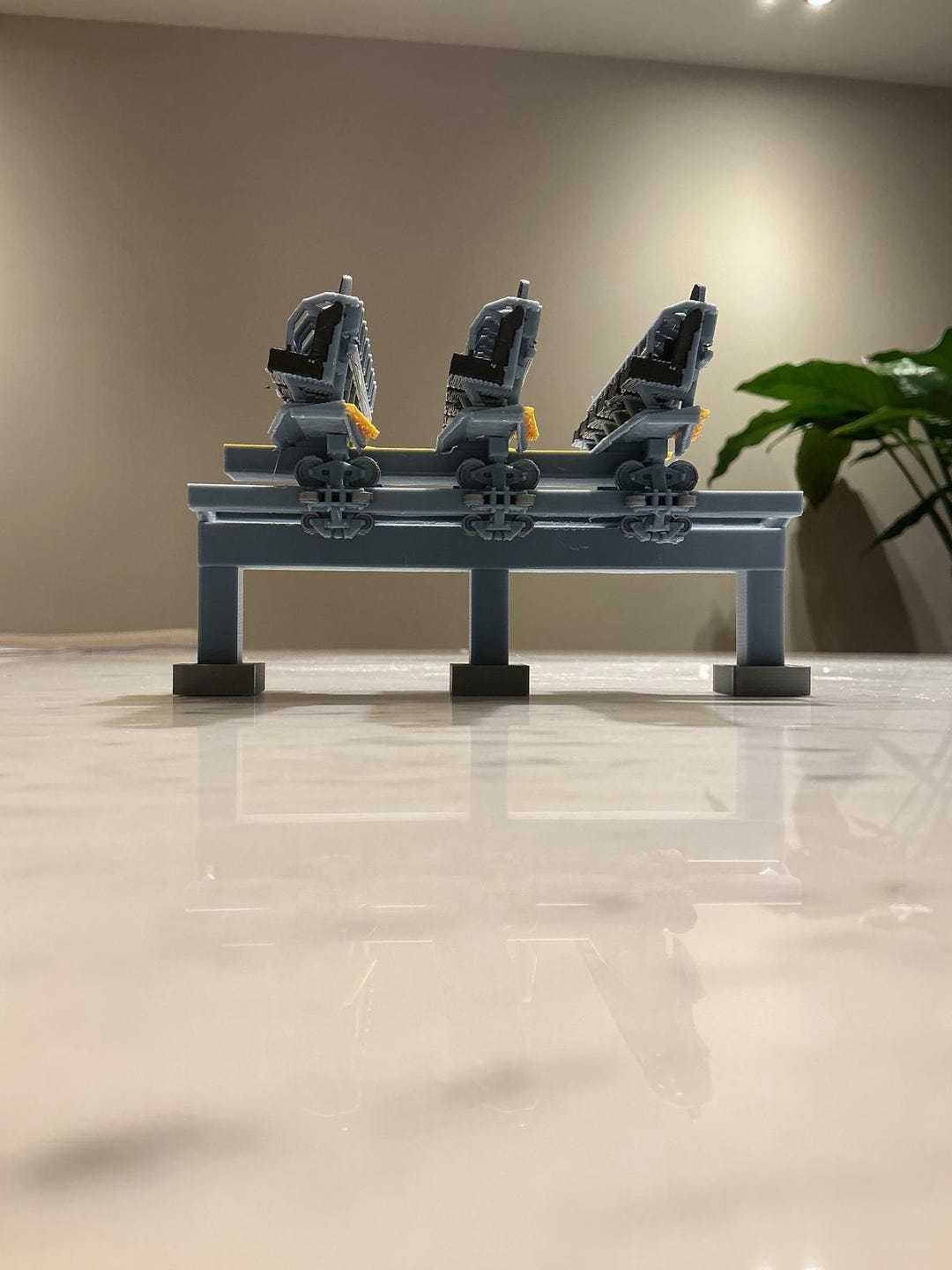 Miniature Efteling Roller Coaster "baron 1898" – 4-color Printed in PLA ...