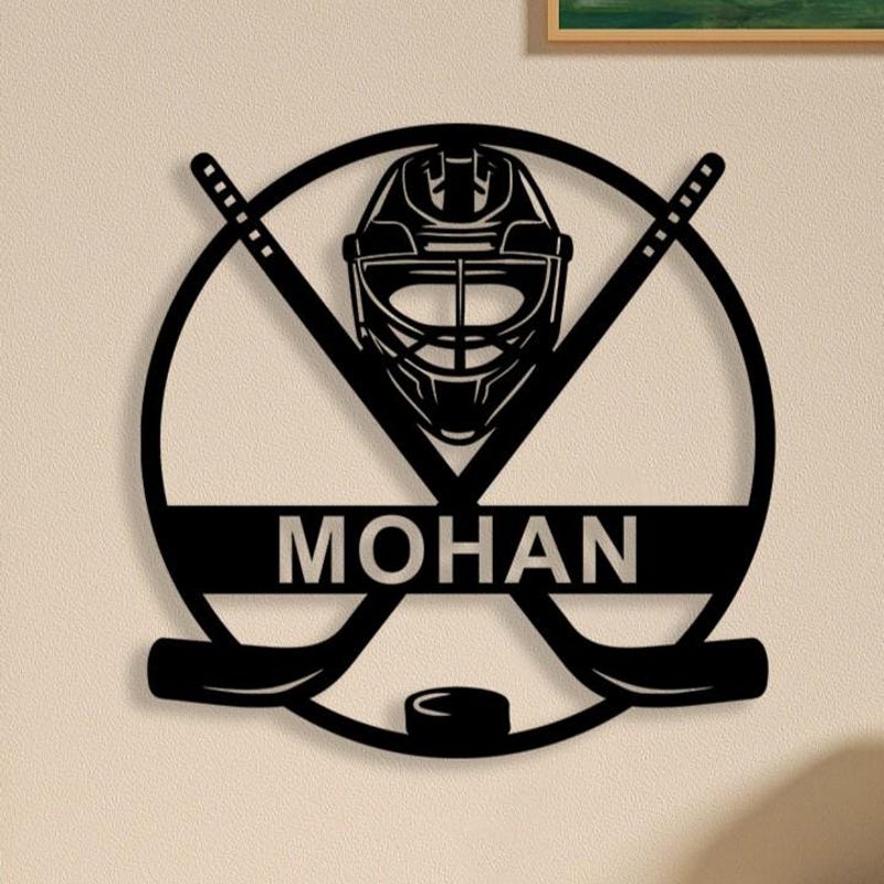 Ice Hockey Nursery Girl - Etsy UK