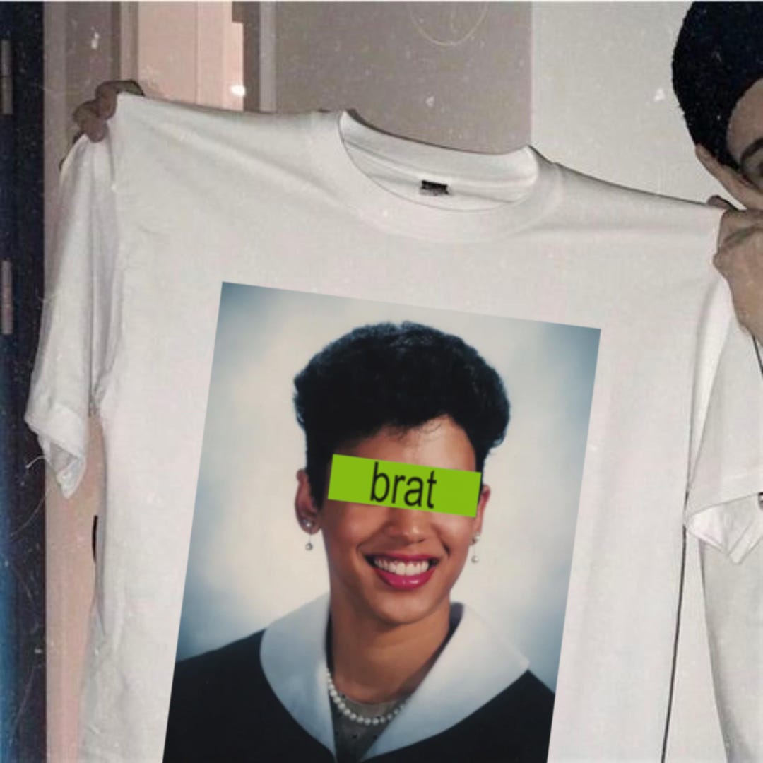 Kamala Harris Brat Tshirt Brat Shirt Kamala Harris Shirt Elections 2024 ...