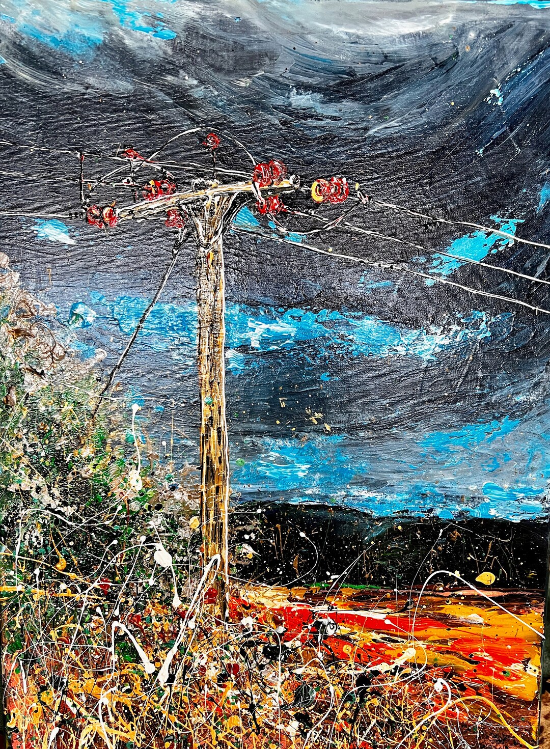 Telegraph Pole Art, Industrial Art, Utility Poles, Manmade Versus ...