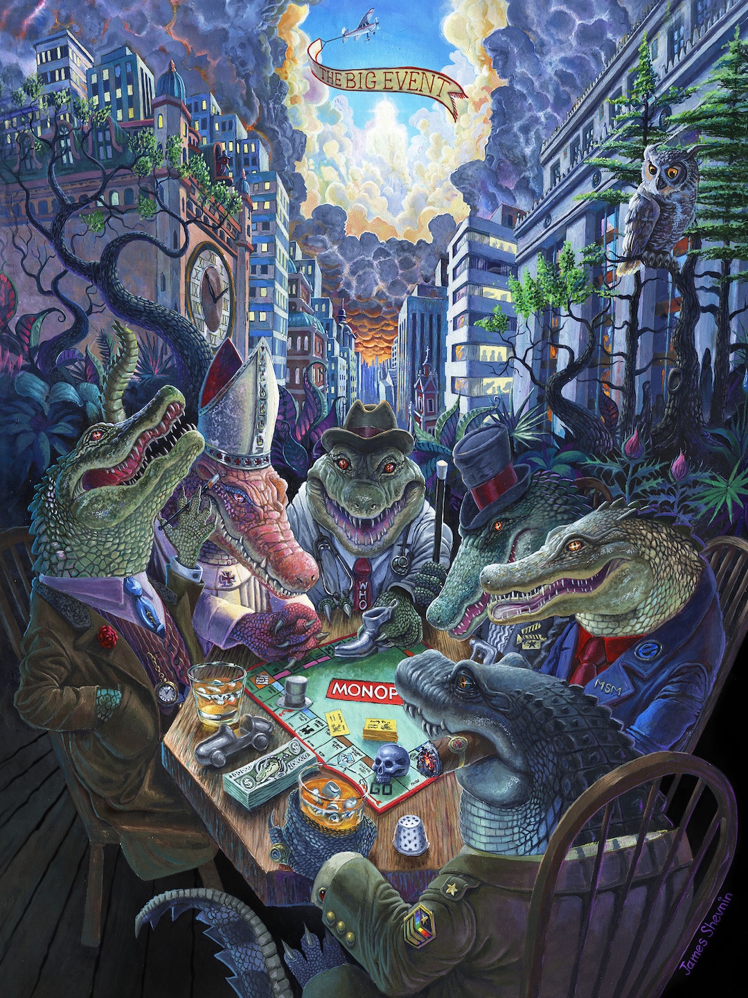 Gators at Monopoly, the Big Event, Alligators, Louisiana, Swamp, Jesus ...