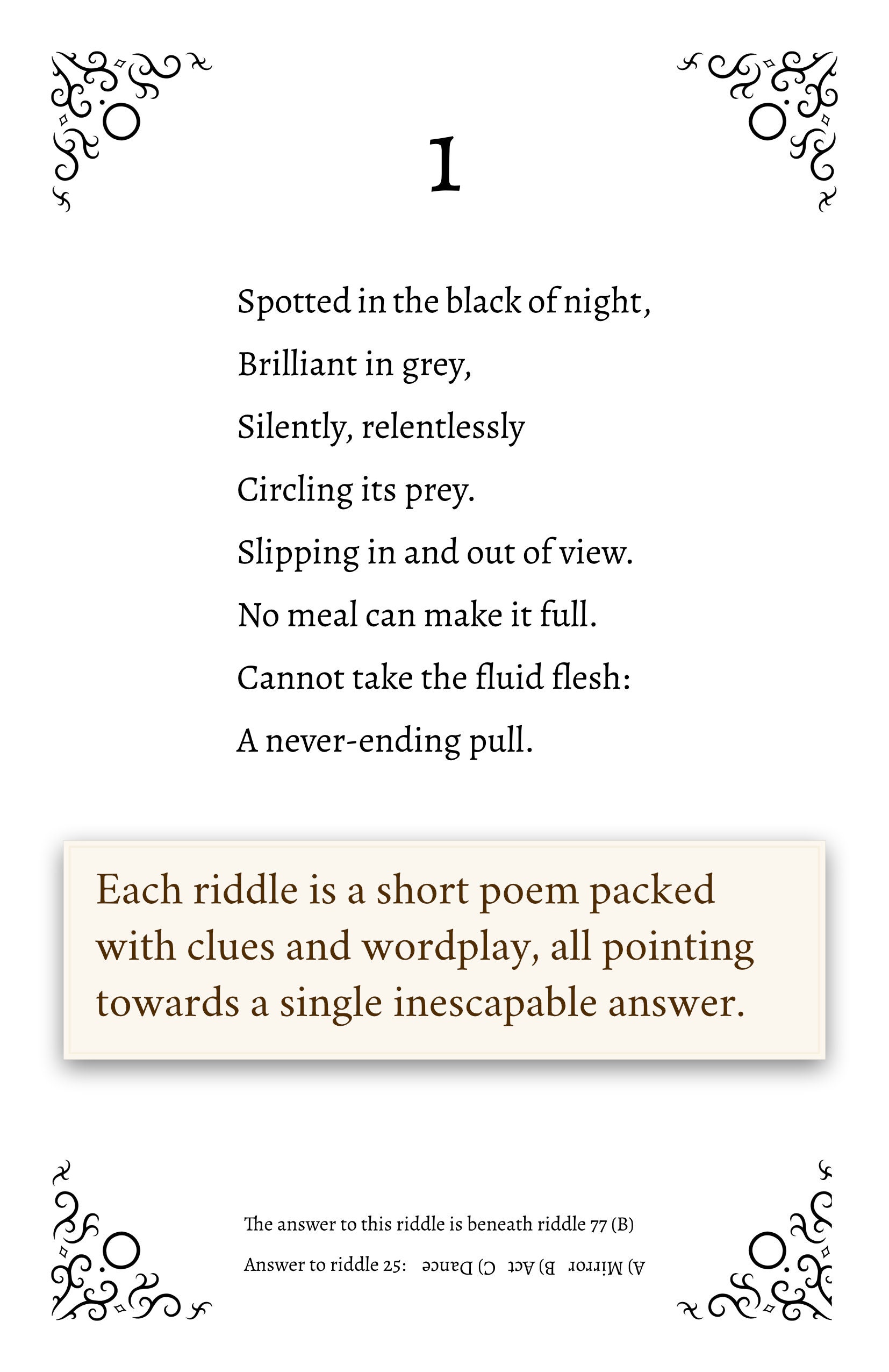 Enigmata: 100 Lyrical Riddles a Book of Riddle-poems for Fans of ...