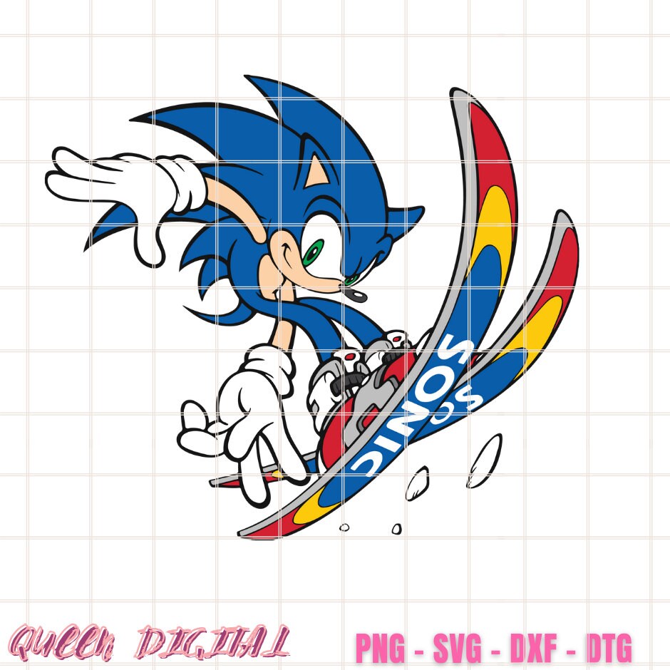 Sonic the Hedgehog SVG, Sonic SVG, Layered Sonic SVG, Sonic Face Svg ...