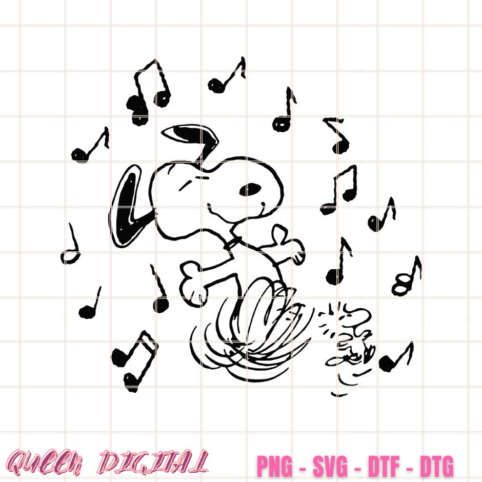 Snoopy Svg Cut File Vector Cliparts Printable Cricut Silhouette Studio ...