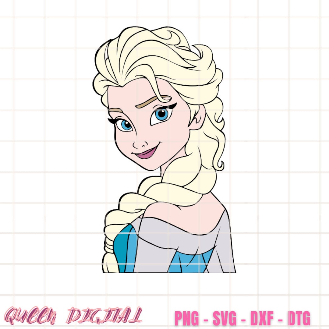 Elsa Svg, Anna Layered Svg, Elsa Clipart, PNG, Frozen Svg, Frozen Shirt ...