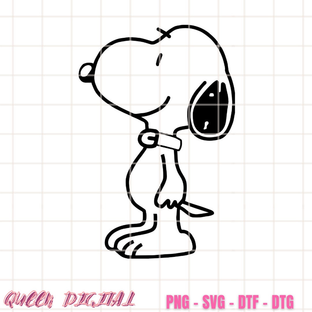 Snoopy/peanuts Svg Cut File Vector Cliparts Printable Cricut Silhouette ...
