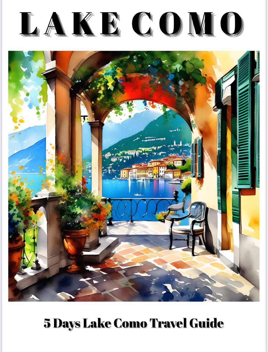 Lake Como 5 Day Itinerary | Italy Travel Guide & Secret Spots PDF - Etsy