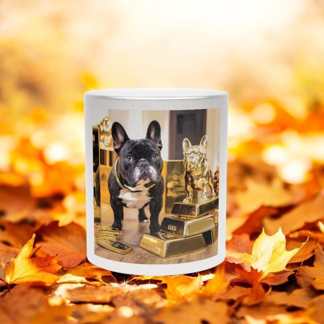 Handcrafted French Bulldog Mug Cute Ceramic Coffee Cup Adorable ...