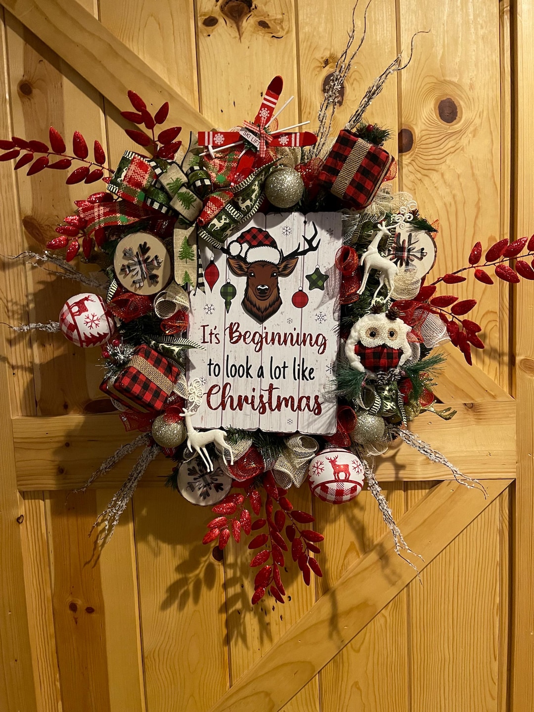 Oh Deer Its a Very Merry Christmas - Etsy