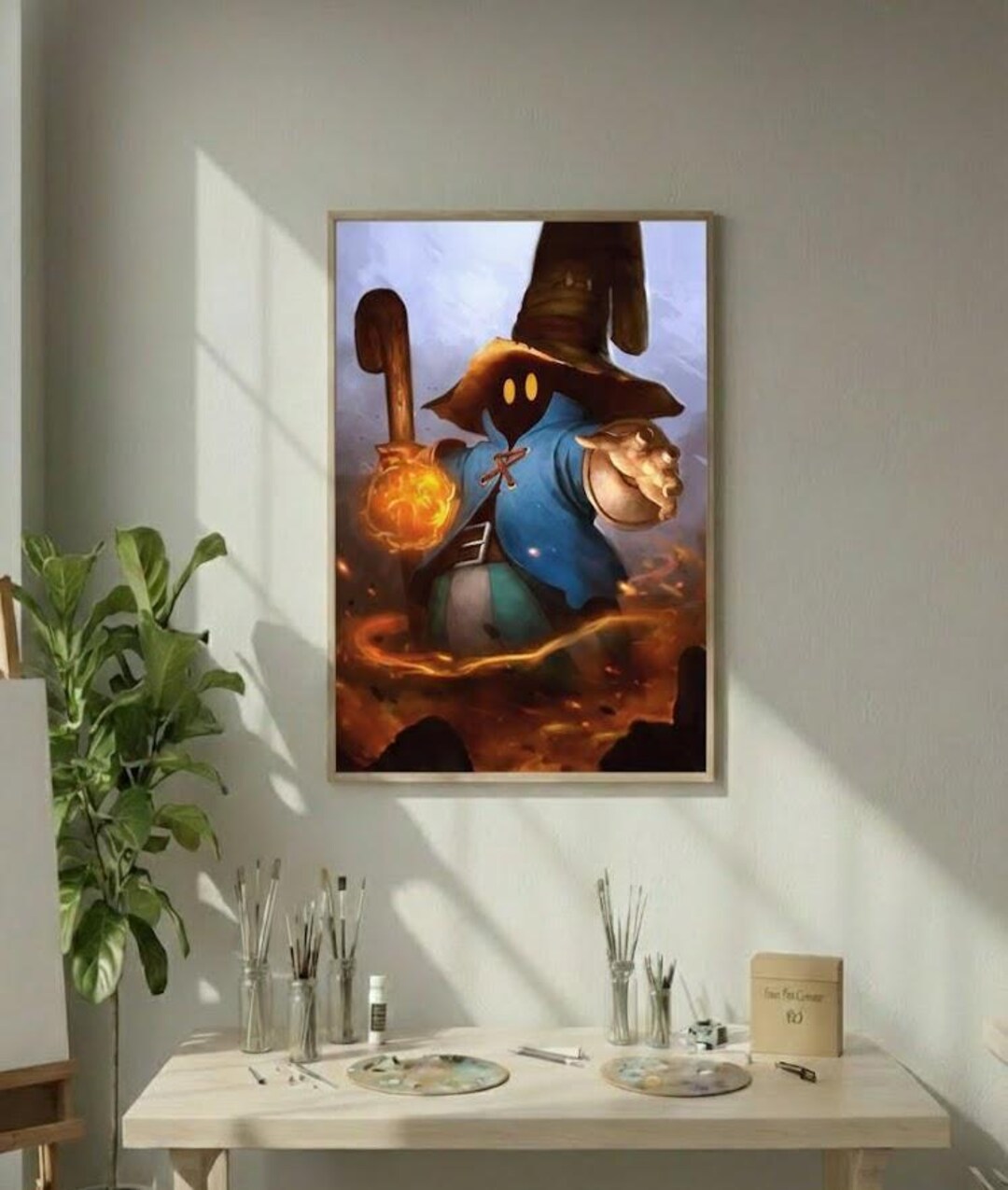 Vivi Ornitier Trance Form Oil Painting Wall Art on Canvas Inspired by ...